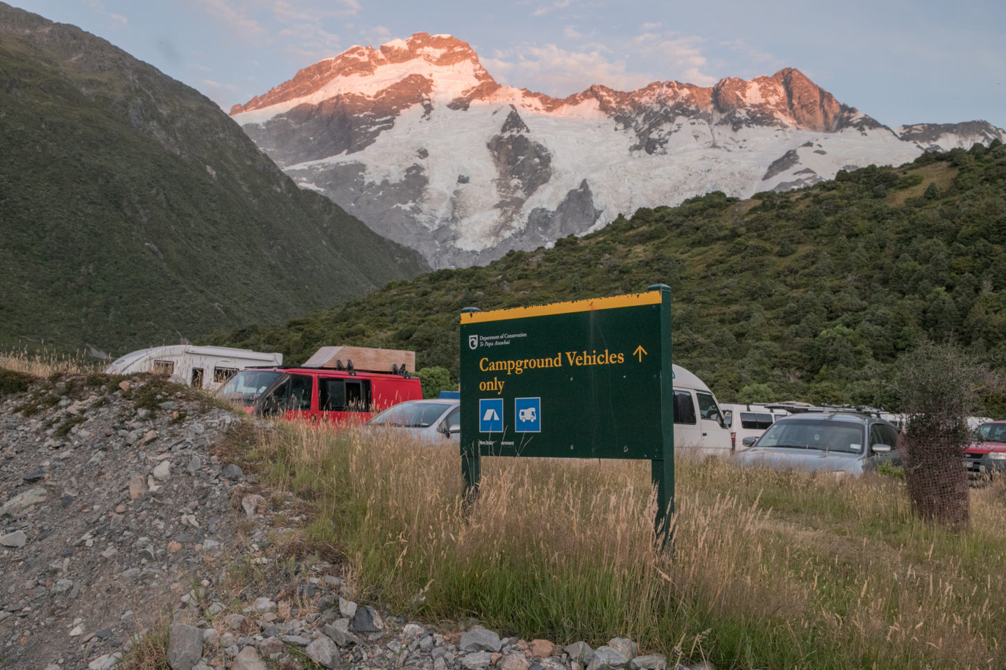 White Horse Hill Campsite | Mount Cook - Adventures from the South